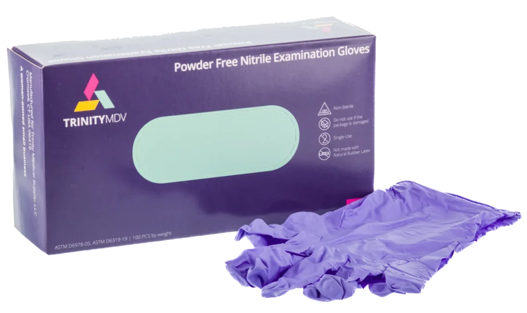 Trinity Nitrile Gloves - Medzah